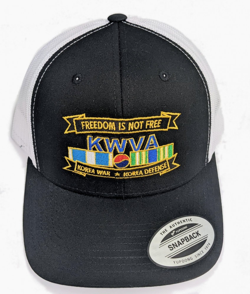 Korean War Veterans Association - KWVA "Freedom in Not Free" Hats